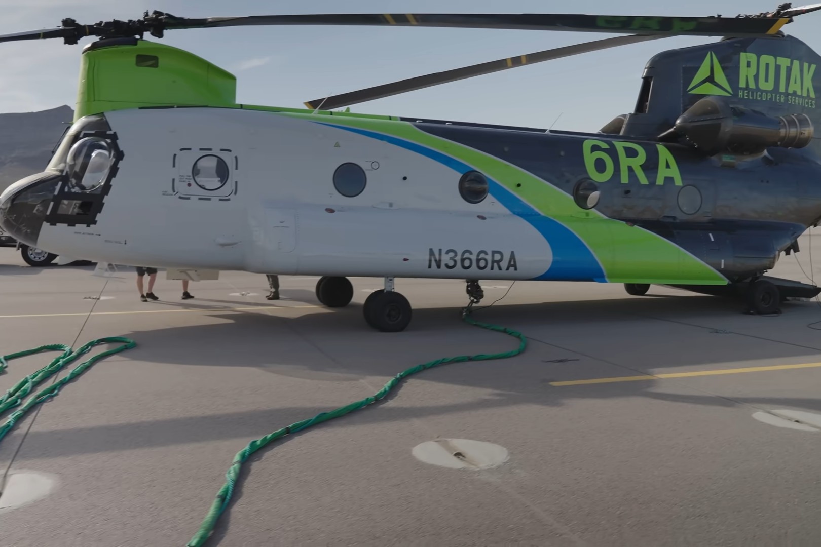 CH-47 Chinook Executes Million Dollar Trophy Truck Drop