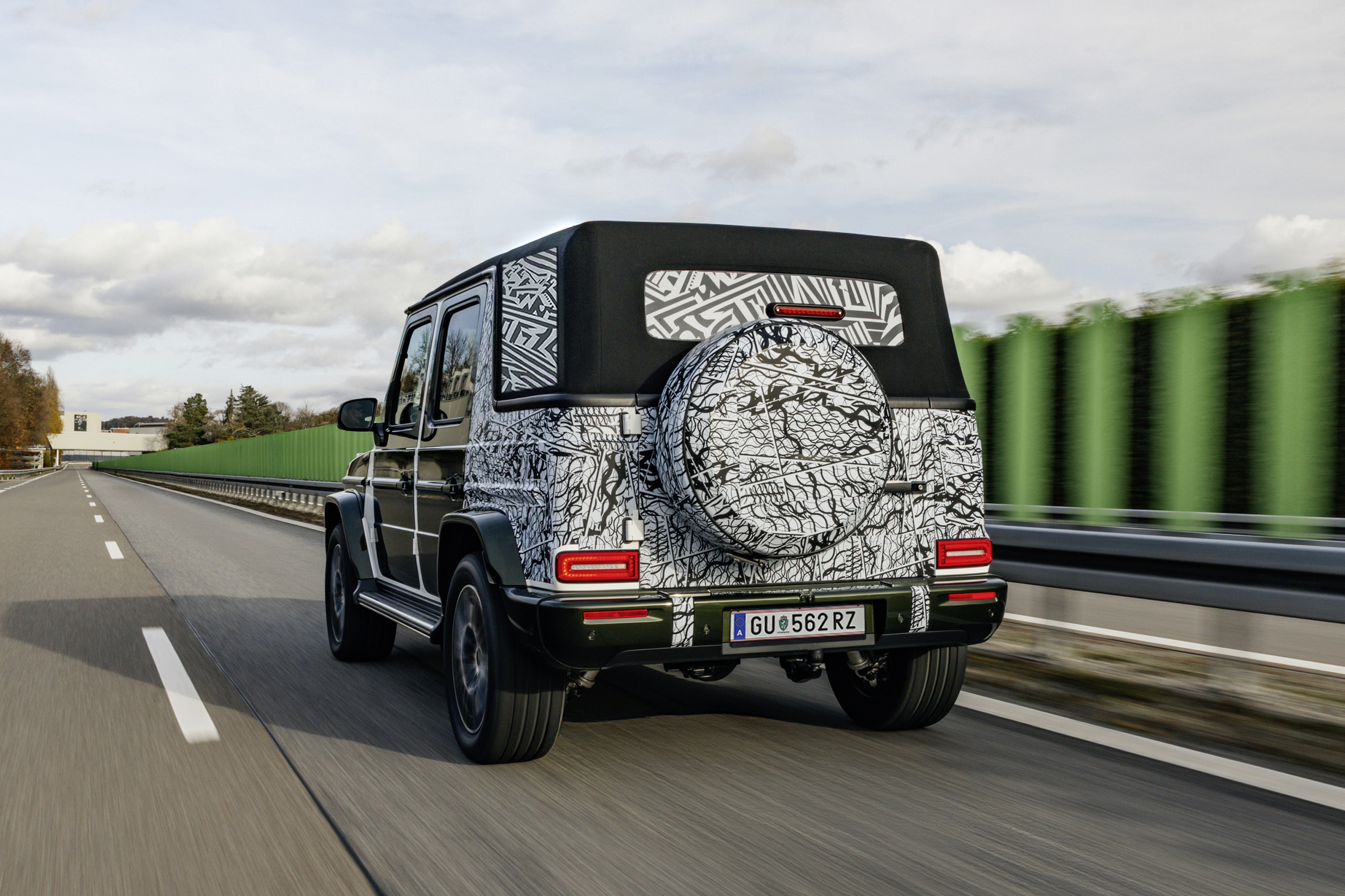 Mercedes Begins Testing The New Open-Top G-Class Cabriolet