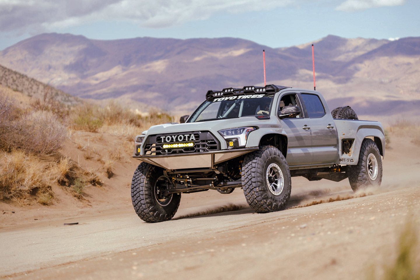 This 2016 Toyota Tacoma Is Hellcat-Fueled Long-Travel Chaos
