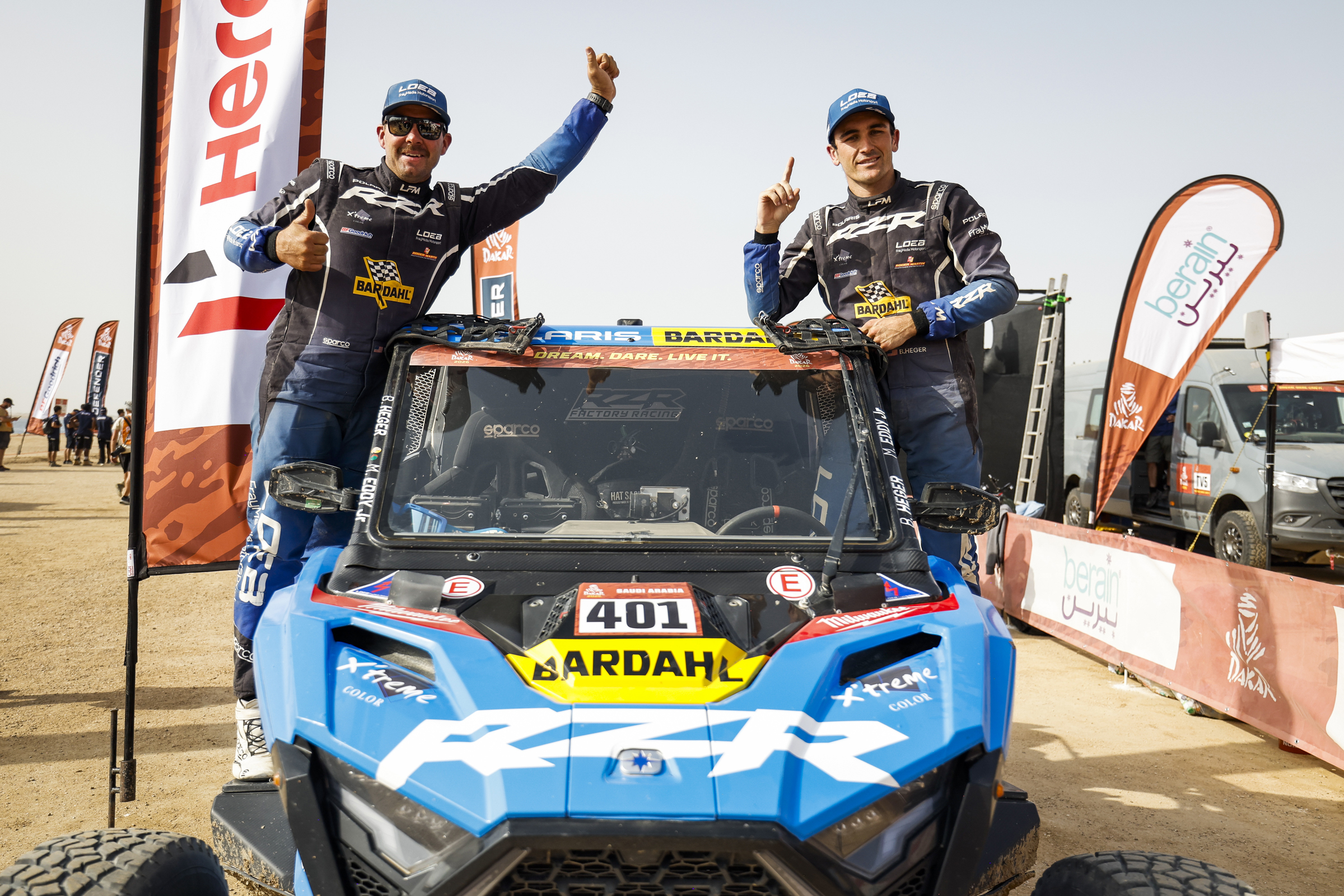 American Horsepower Reigns The SSV Class At 2026 Dakar Rally