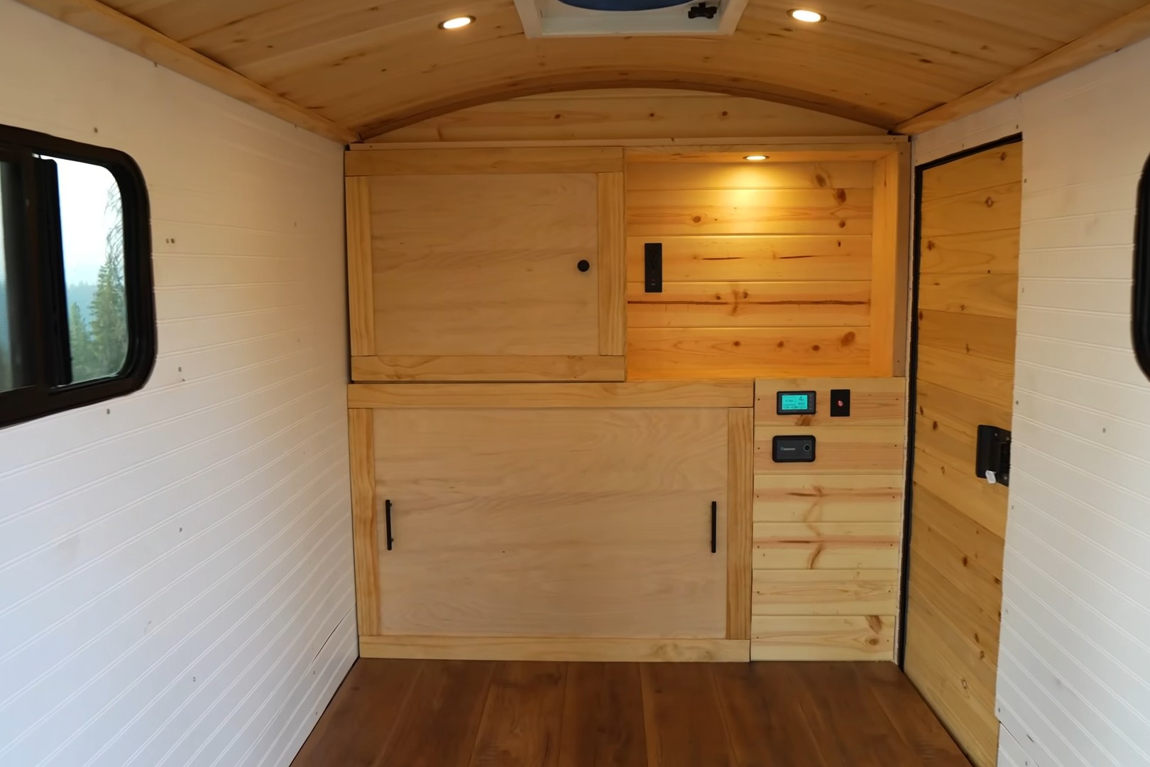 David Rule Converts Trailer Into Luxury Overland Camper