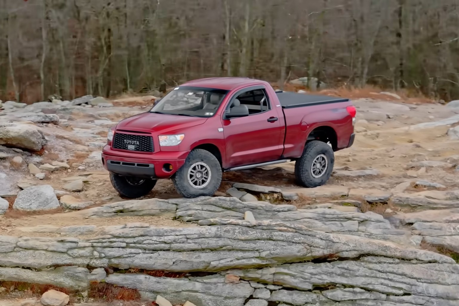 Tinkerer's Adventure Builds A Toyota Tundra For Rock Crawling