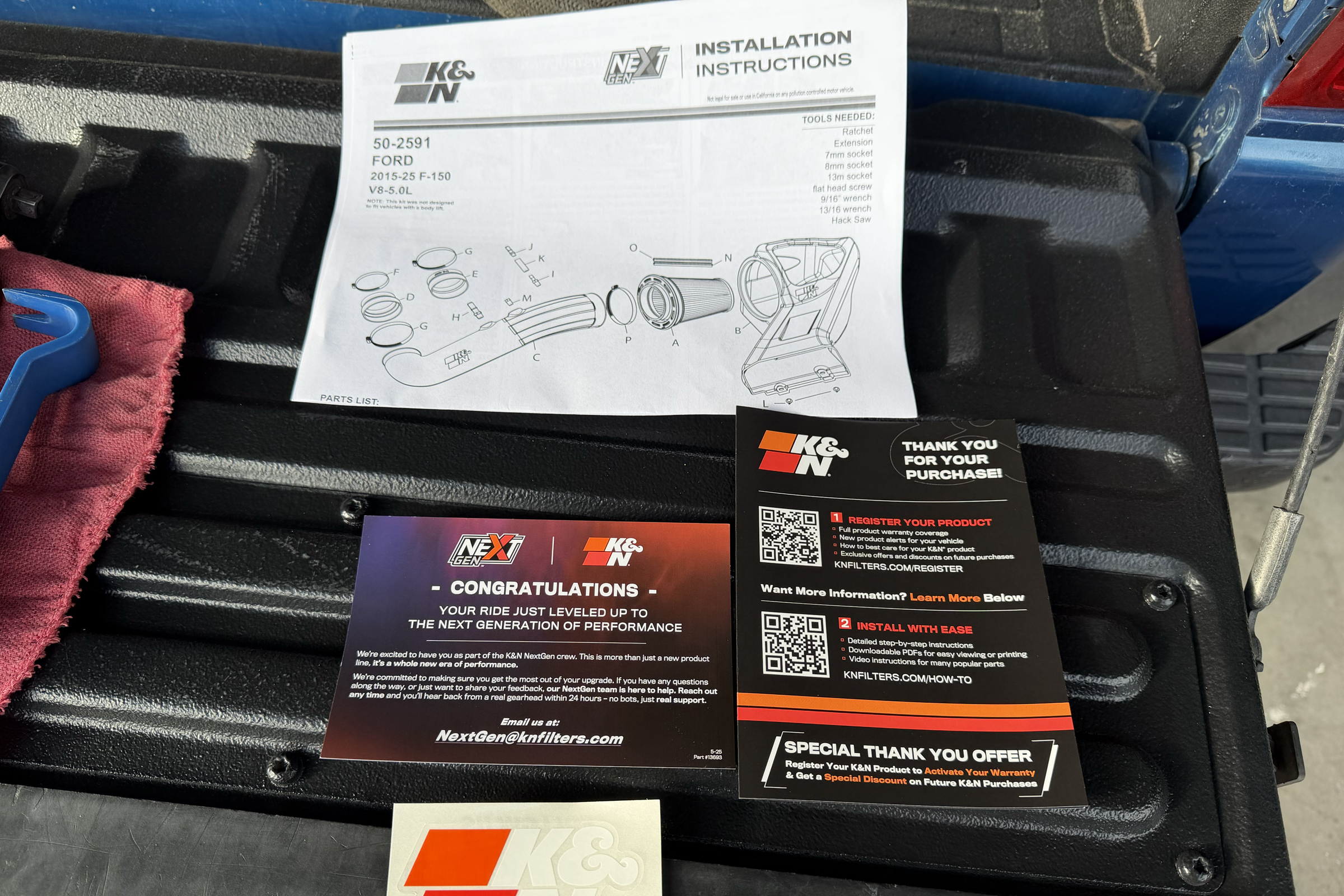 Inside K&N’s NextGen Intake Upgrade For Ford’s 5.0-liter F-150
